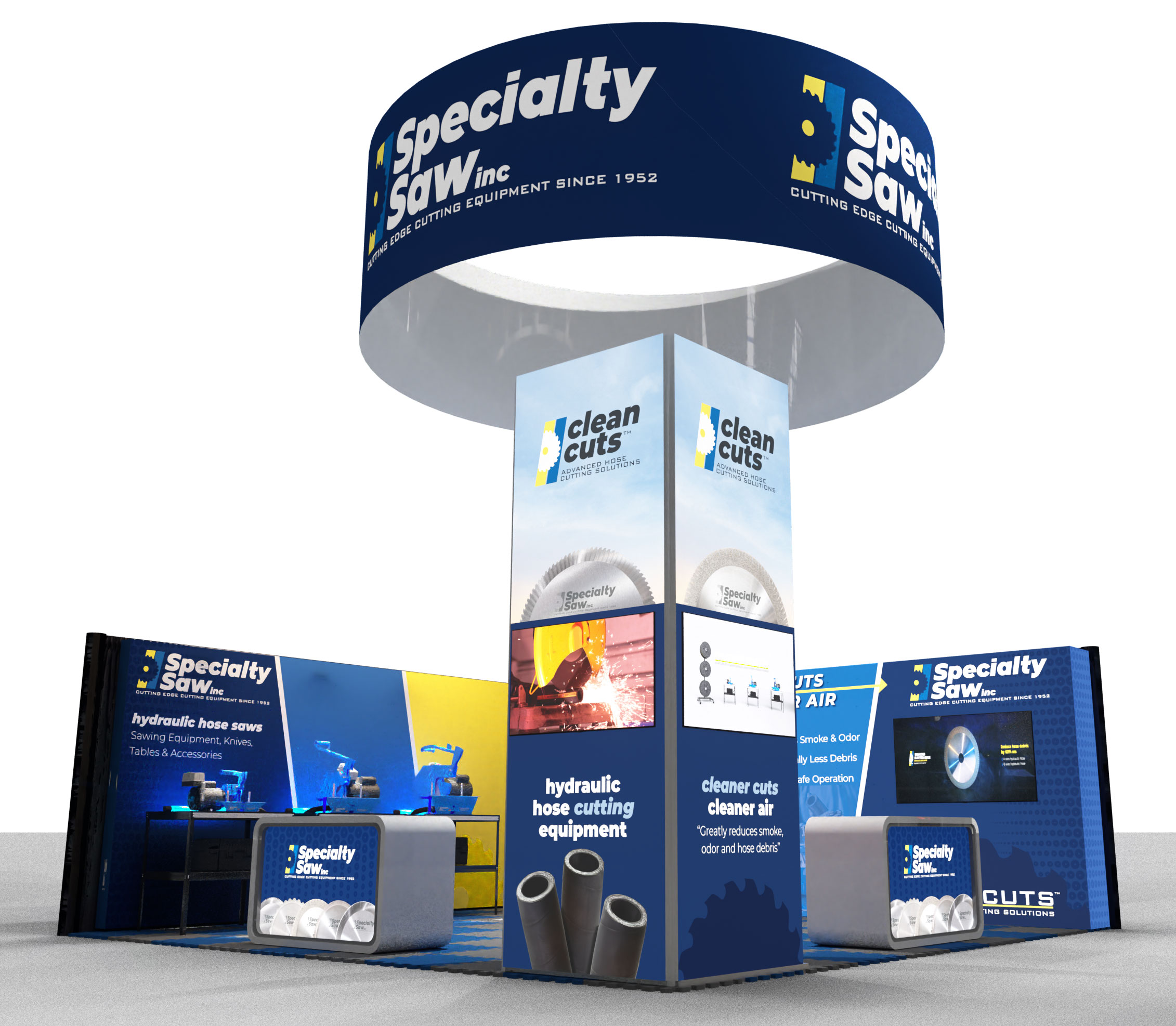 Specialty Saw Showcases CleanCuts™ Hydraulic Hose Cutting Equipment at ...